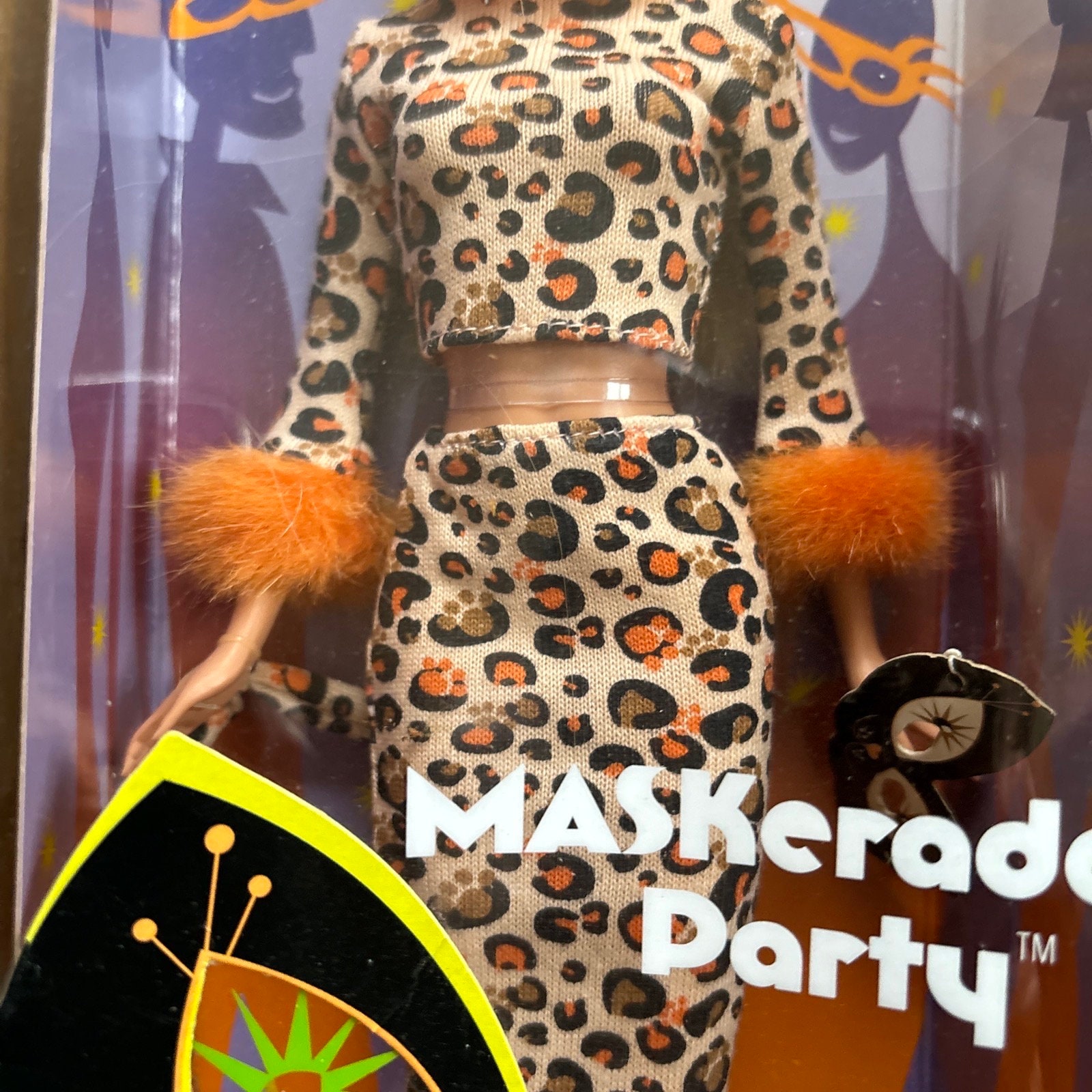 Mattel Barbie Maskerade Masquerade Furry Party Doll Cat Ears Leopard ...