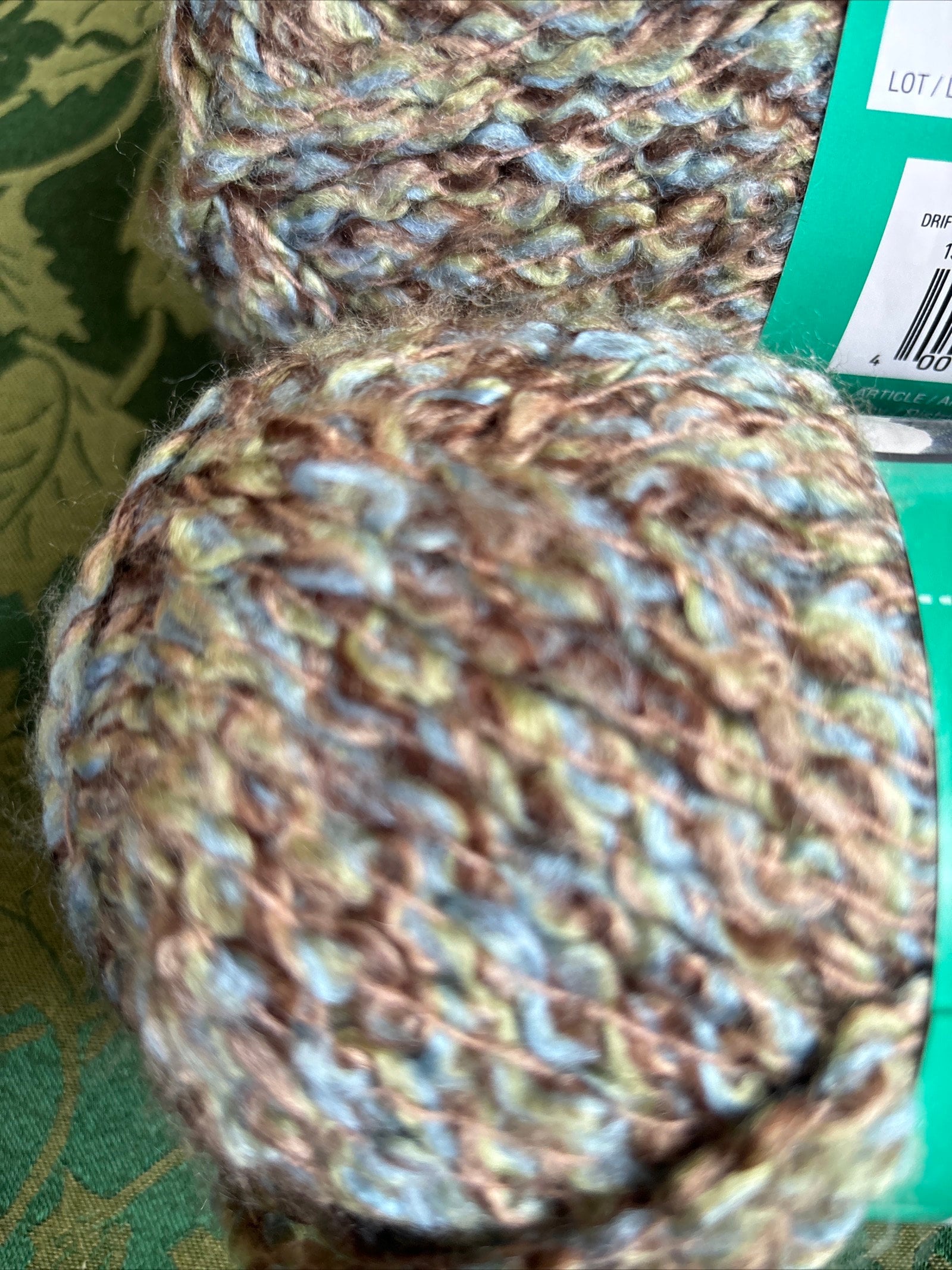 Loops & Threads COUNTRY LOOM Yarn DRIFTWOOD 01165 Blue Green Brown ...