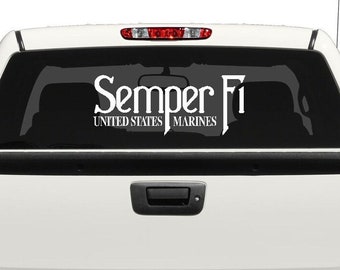 US Marine Corps Vinyl Sticker/decal - Etsy