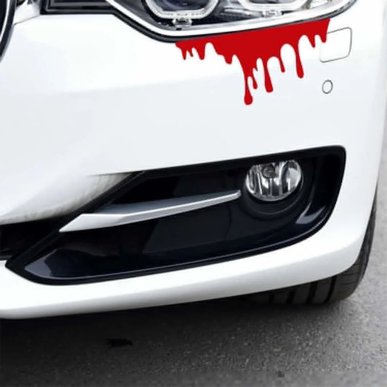 Blood Flowing Dripping Blood Custom Car Truck Van Window or Bumper ...