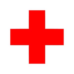 Medical Red Cross Decal for Car Truck Van Window Decal or Bumper ...