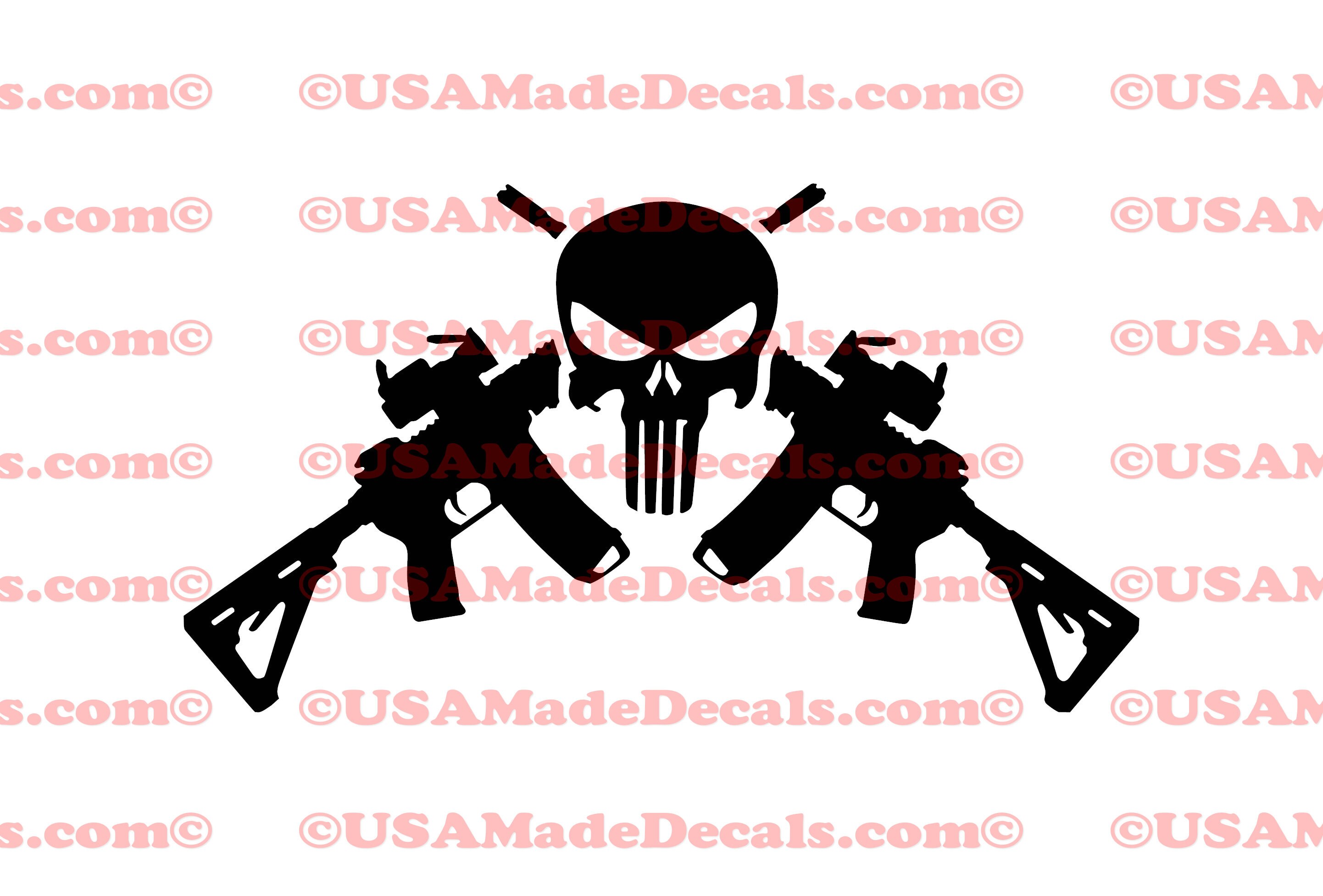 2nd Amendment Crossed AR 15 Car Truck Van Window or Bumper - Etsy