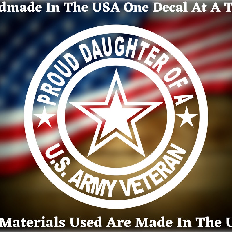 Veteran Decal - Etsy