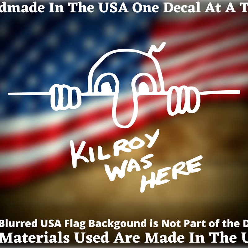 Kilroy Was Here - Etsy