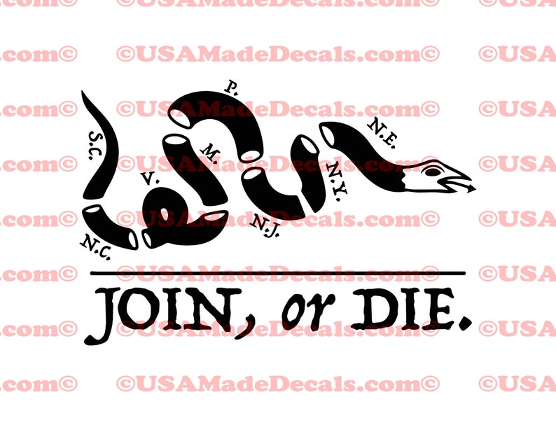 Sons of Liberty Join or Die Snake 2nd Amendment Car Truck Bumper ...