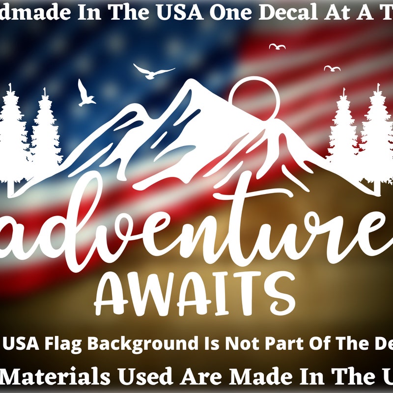 Adventure Car Decal - Etsy