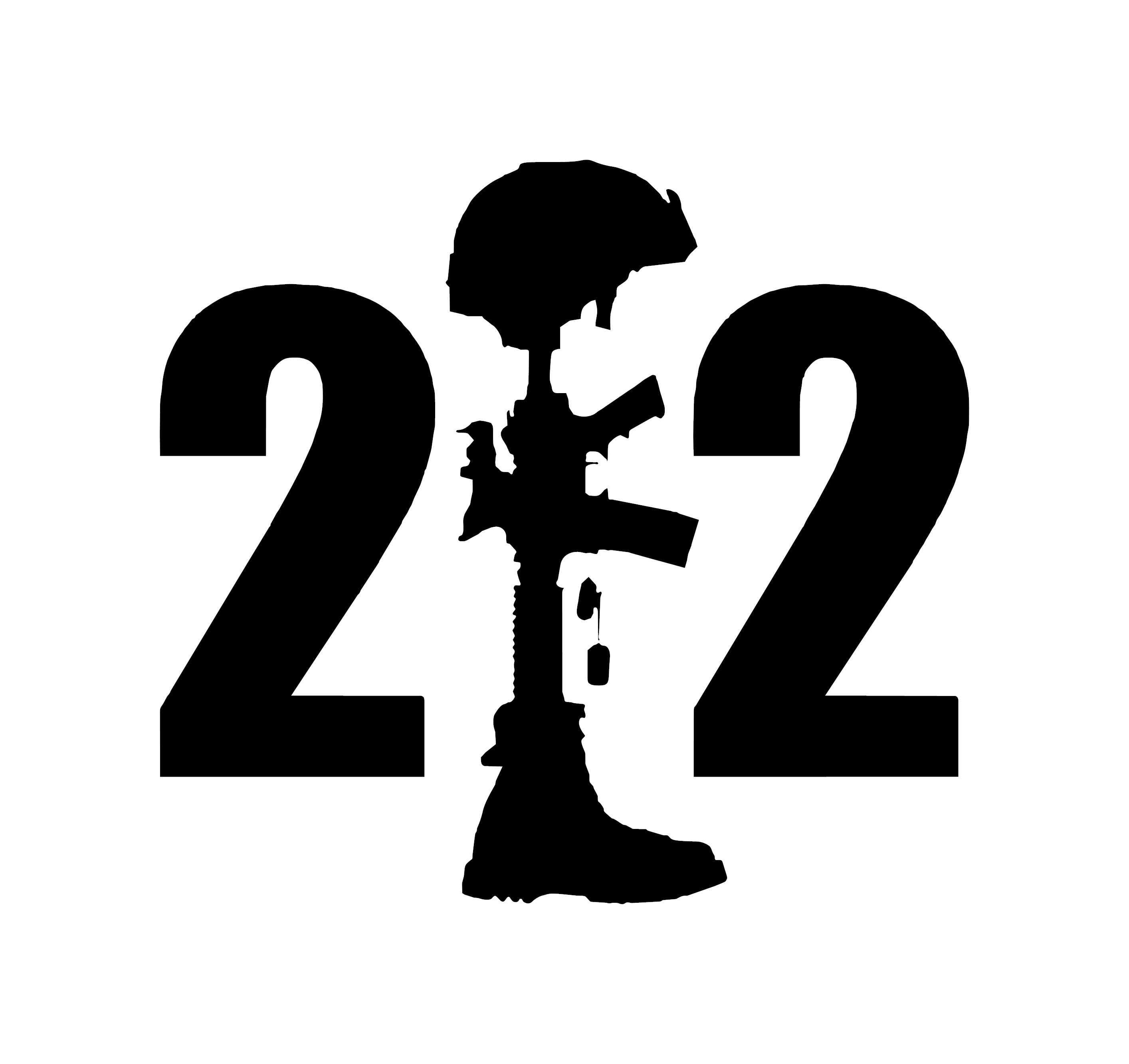 Veterans Suicide Awareness 22 A Day Die Cut Decal 2 Home | Etsy
