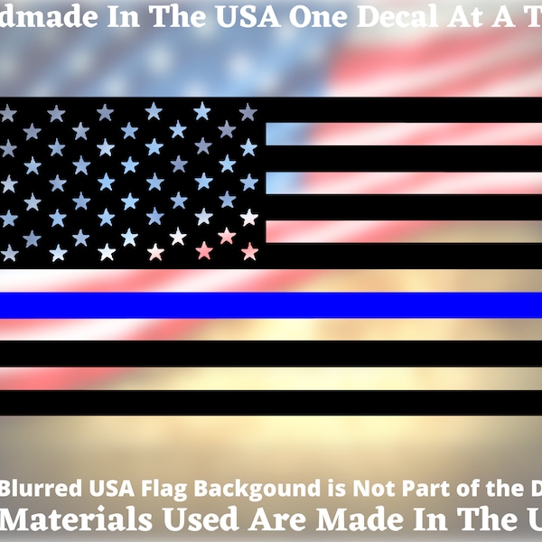 Thin Blue Line Svg - Etsy