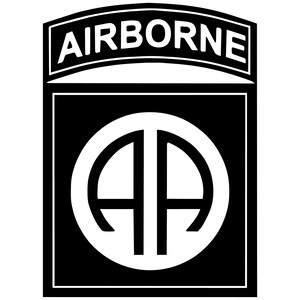 82nd Airborne #1 Car Truck Van Window or Bumper Sticker Vinyl Decal USA ...