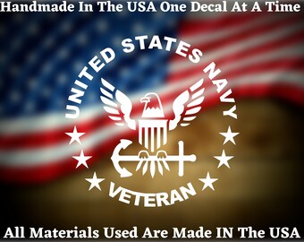 United States Navy Logo Vinyl Decal - Etsy
