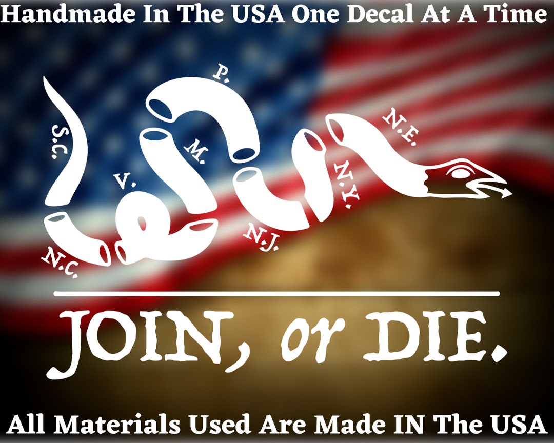 Sons of Liberty Join or Die Snake 2nd Amendment Car Truck Bumper ...