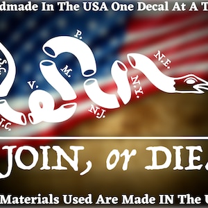 Sons of Liberty Join or Die Snake 2nd Amendment Car Truck Bumper ...