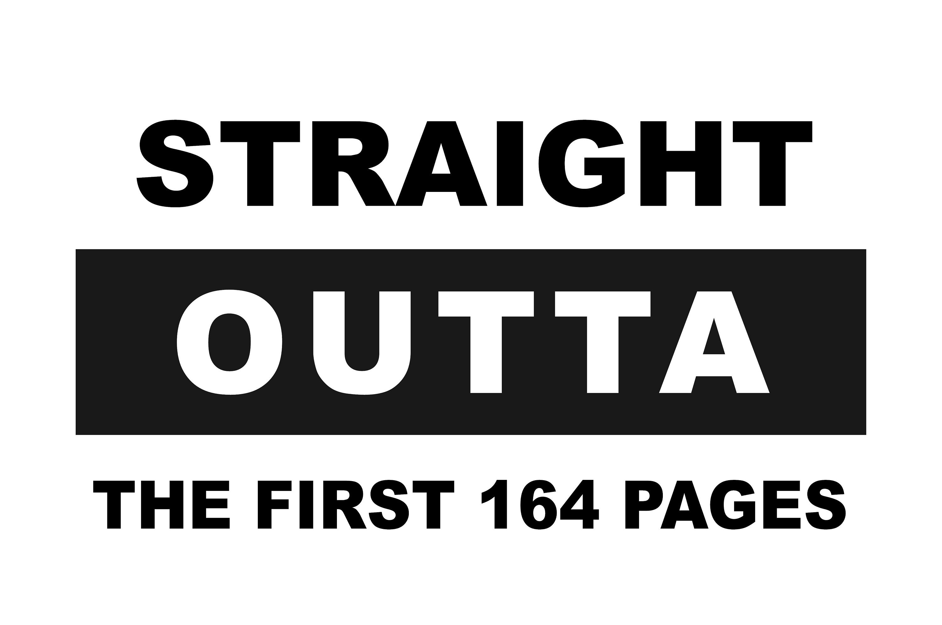 Alcoholics Anonymous AA Straight Outta the First 164 Pages Car Truck ...