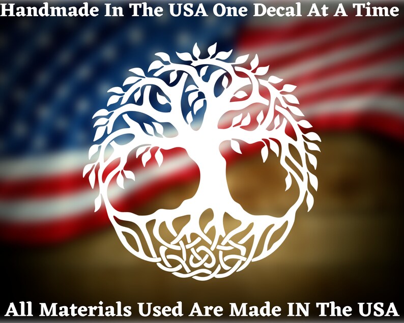 Celtic Tree of Life Car Truck Van Window or Bumper Sticker - Etsy