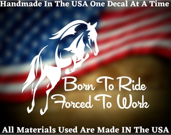 Born to Ride Decal - Etsy