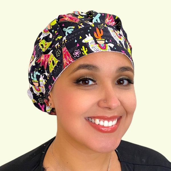 Scrub Cap Pattern With Elastic - Etsy