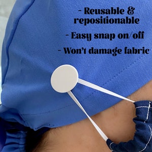 Snap Buttons, Mask Snaps, Ear Saver Buttons, Mask Snaps for Scrub Caps ...