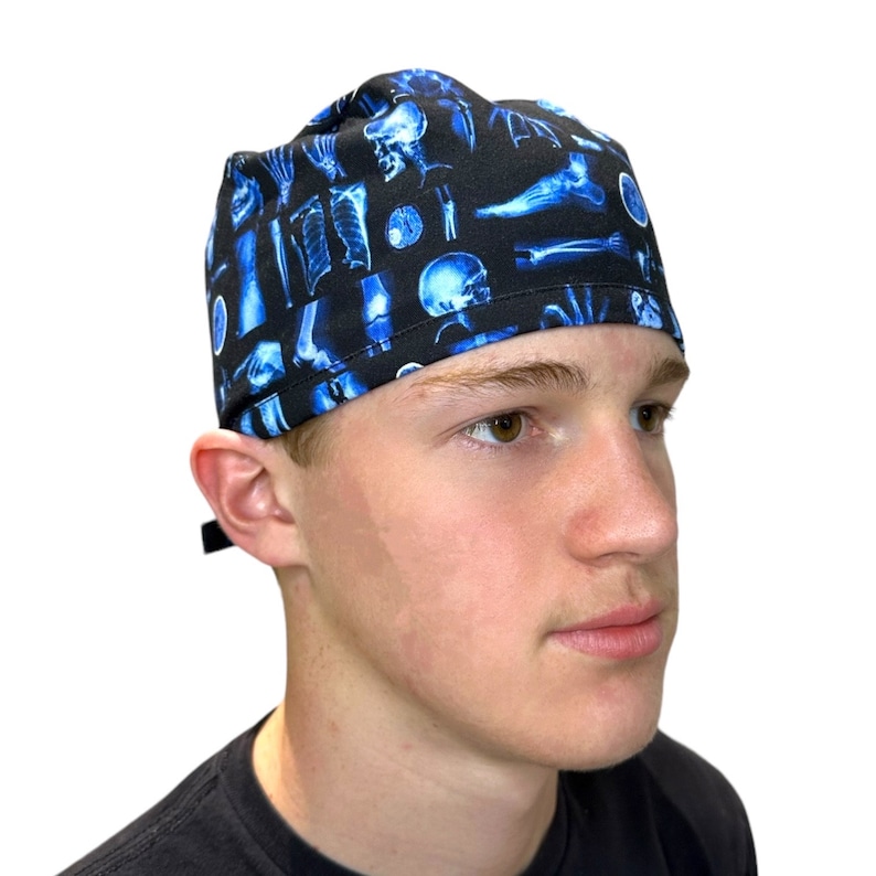 Radiology Scrub Cap. X-ray Surgical Cap, 100% Cotton. Radiologist ...