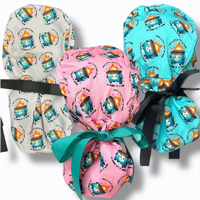 Surgical Caps Fire - Etsy