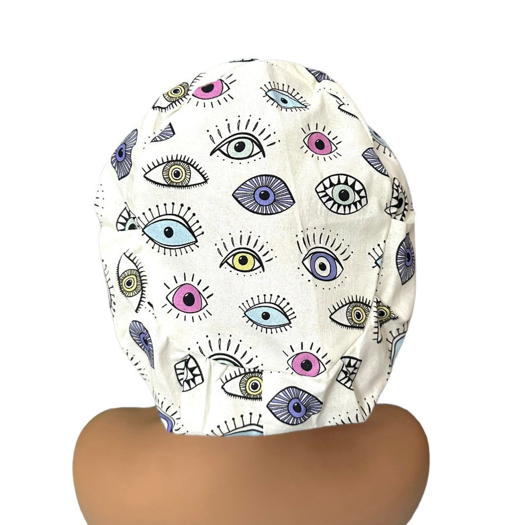Euro Evil Eye Ophthalmology Surgical Scrub Cap. Optional - Etsy