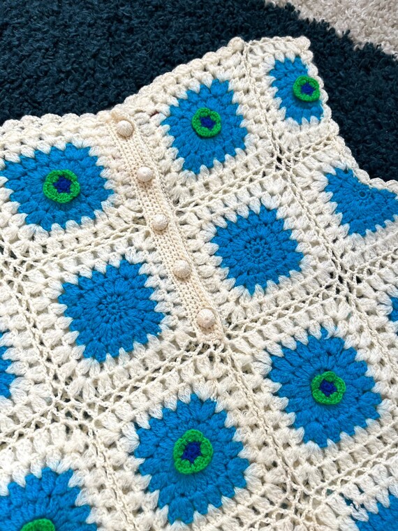 vintage 60s daisy granny - Gem