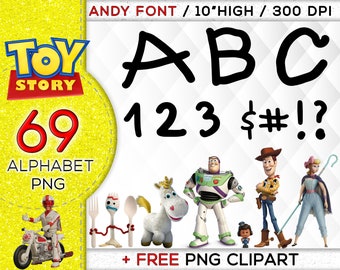 Andy Toy Story Font | Etsy