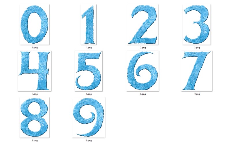 Frozen Alphabet Frozen Clipart Frozen Font Frozen Frozen - Etsy