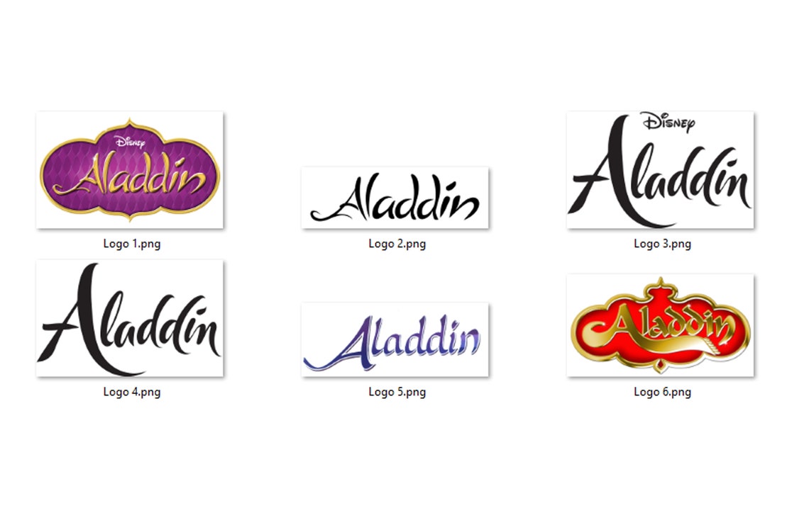 Aladdin Alphabet Aladdin Font Aladdin Clipart Aladdin Etsy India
