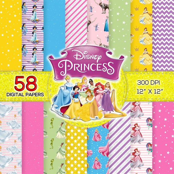 Mugs Princess Clipart Princess Tumbler,Princess Paper,Scrapbook Paper ...