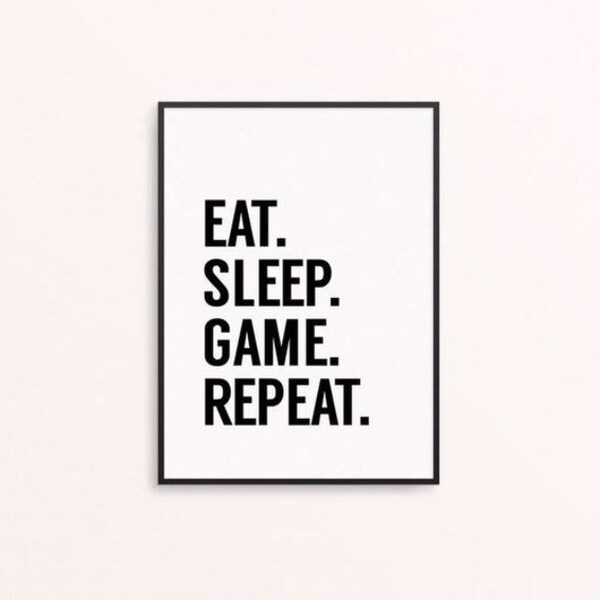Eat Sleep Repeat - Etsy UK