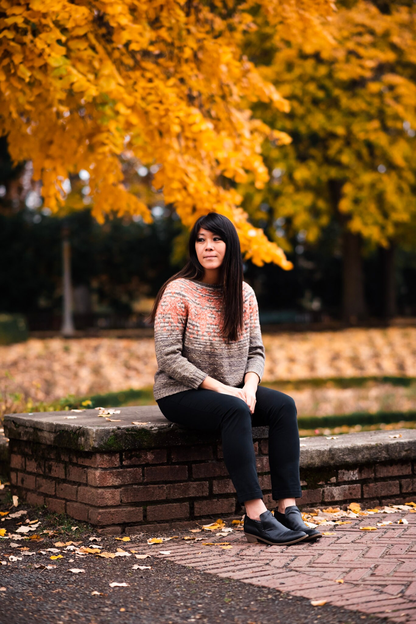 Knitting Pattern Lillian Colorwork Yoke Sweater PDF Download English ...