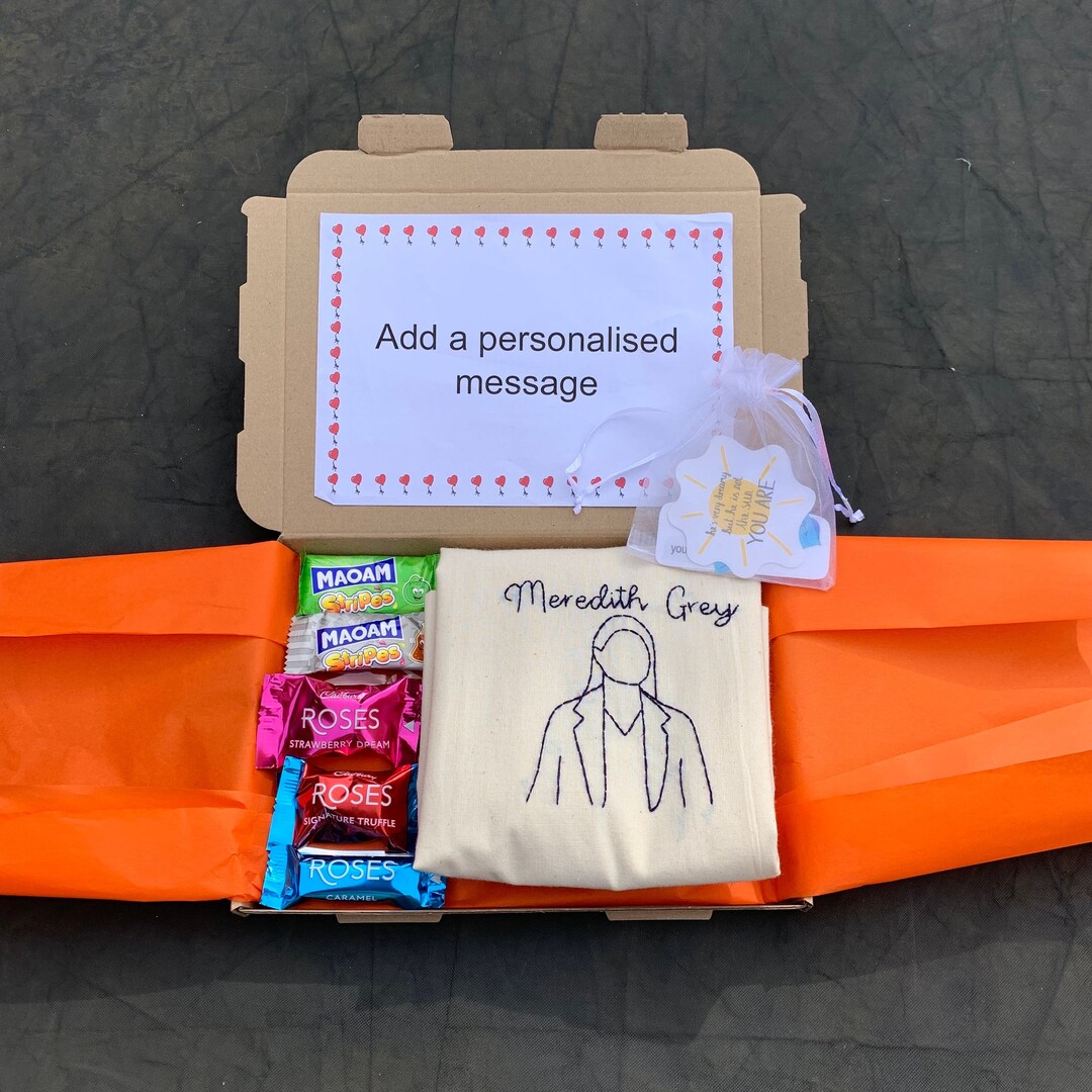 Meredith Grey Grey's Anatomy Inspired Character Silhouette Gift Present ...