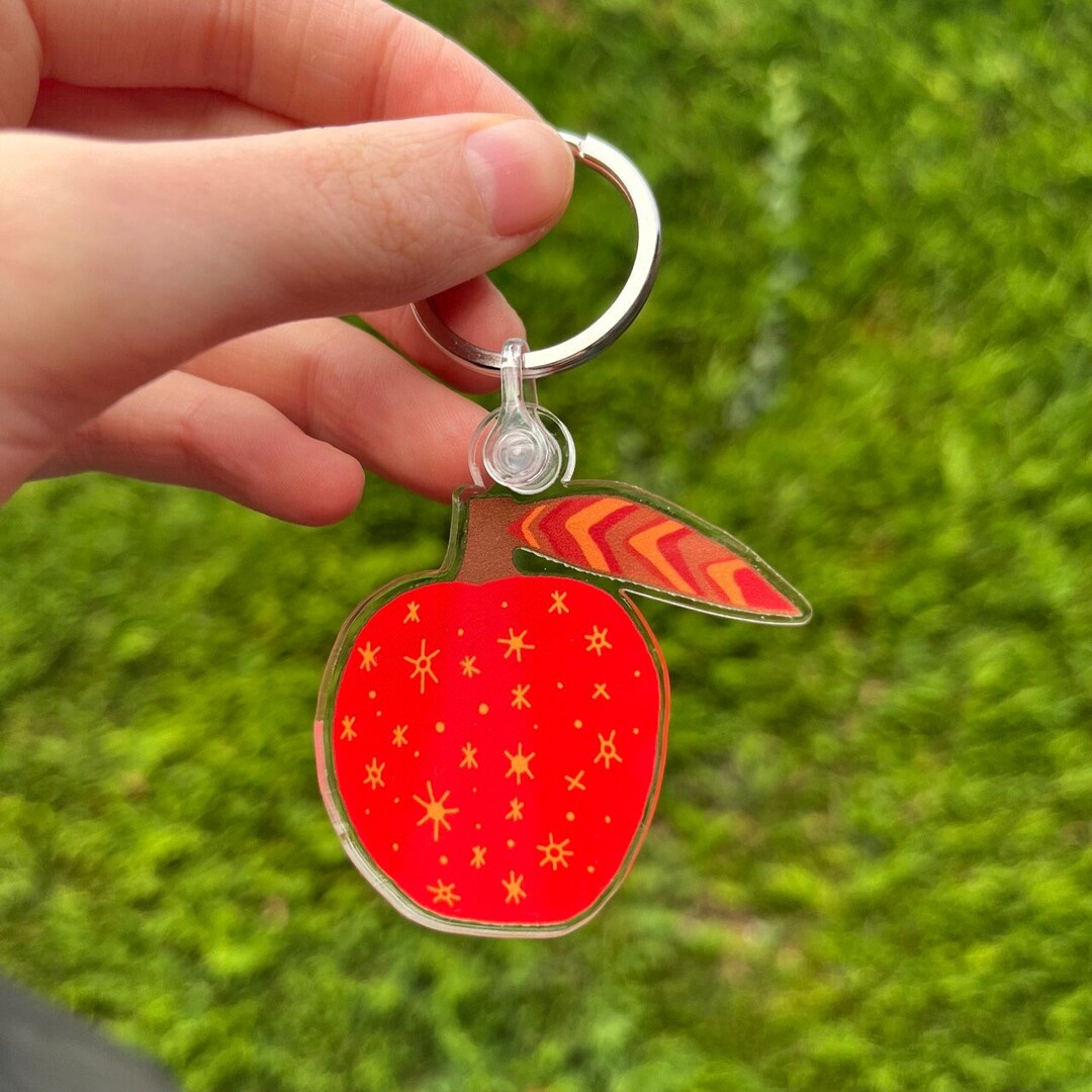 Fantastic Mr Fox Inspired Star Apple Keyring, Wes Anderson - Etsy UK