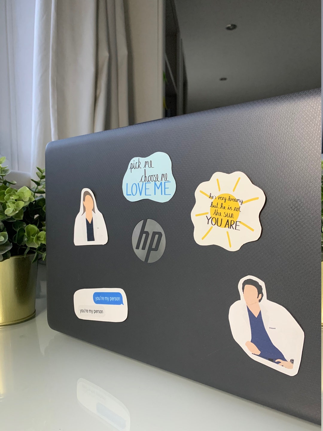 Greys Anatomy Stickers Meredith Grey Derek Shepherd Quotes - Etsy