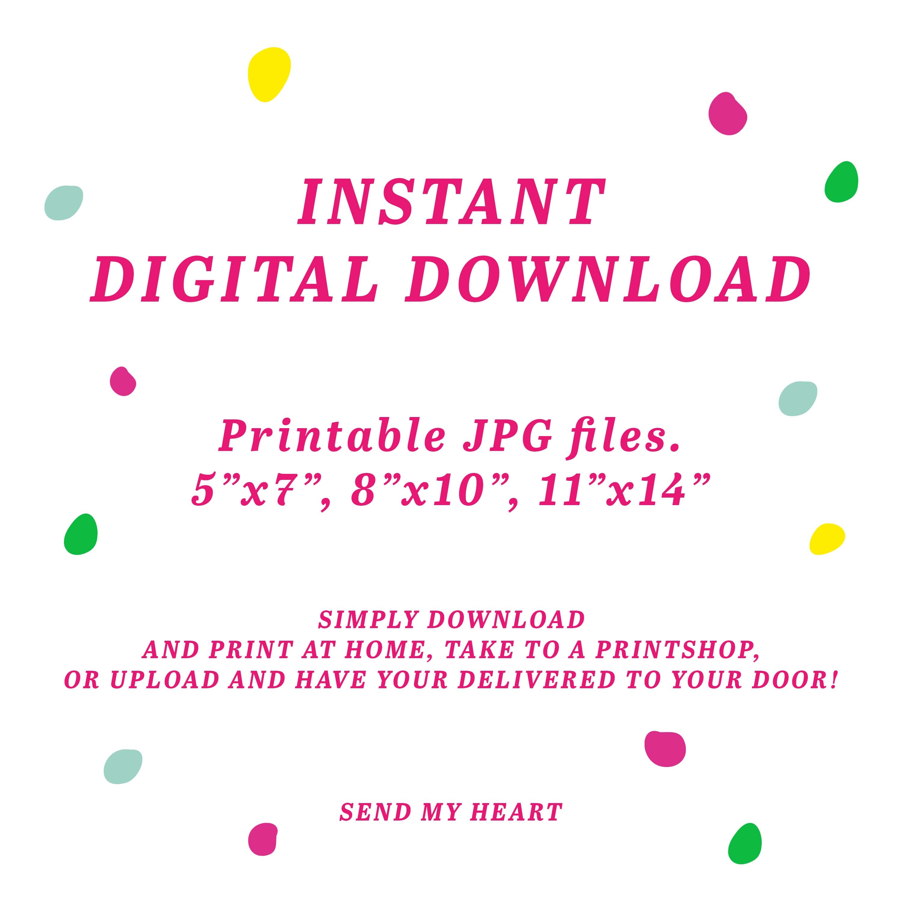 Classroom Posters, Reading Print for Library, Books Make Me Happy, Read ...