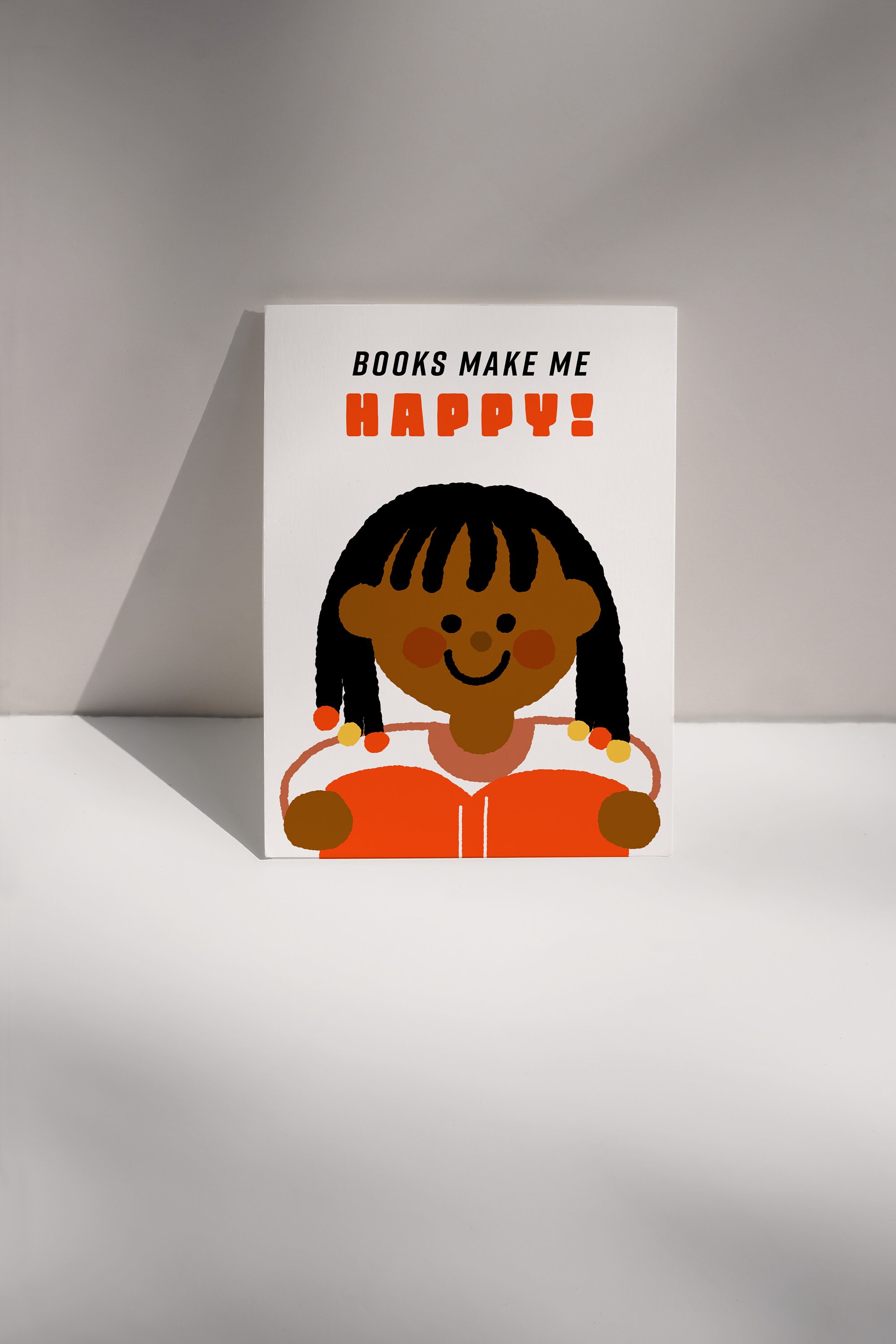 Classroom Posters, Reading Print for Library, Books Make Me Happy, Read ...