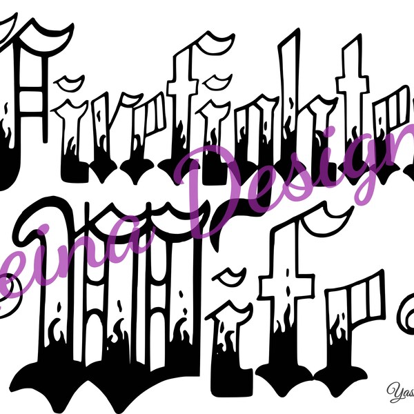 Shop Firefighter Font - Etsy