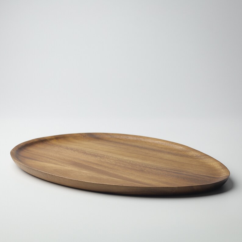 Handmade Wooden Large Trays Set, Acacia Wood Serving Tray, Coffee Table ...