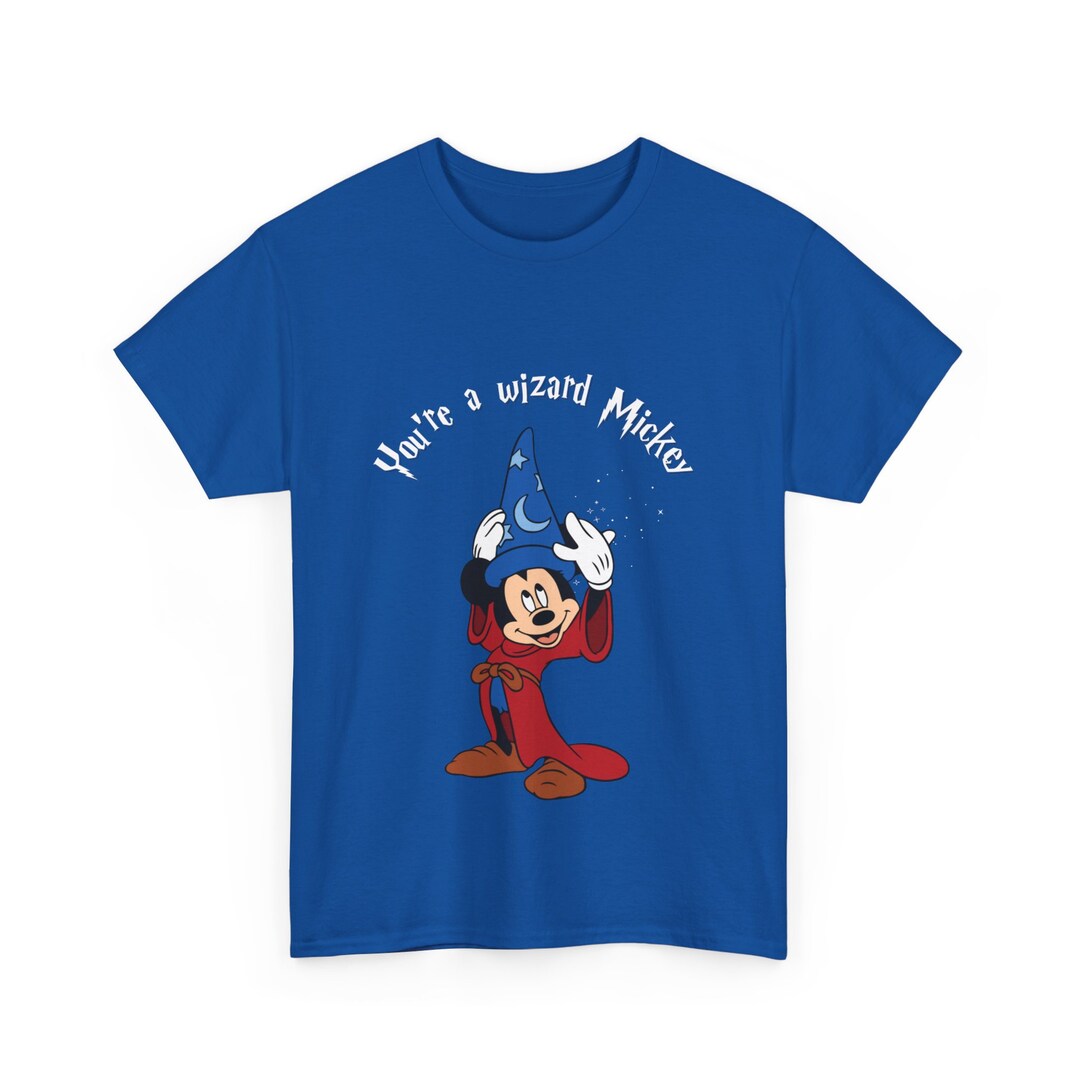 You're a Wizard Mickey Harry Potter & Disney Crossover Tee - Etsy