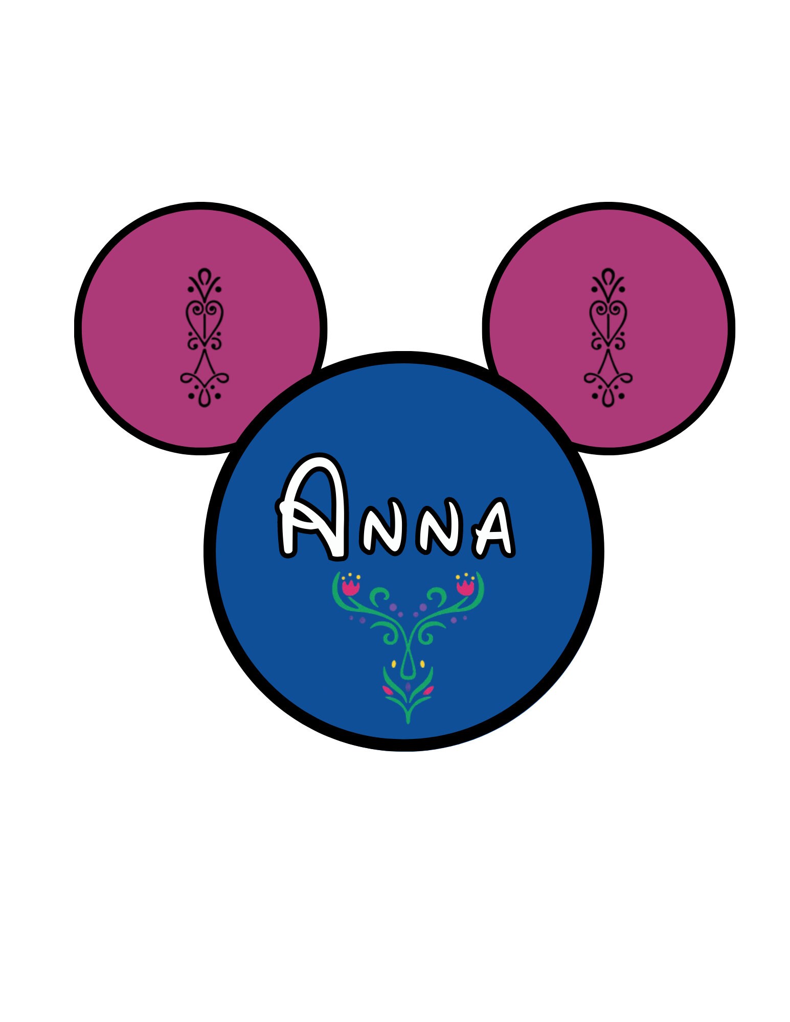 Mouse Magnet Canva Template - Etsy