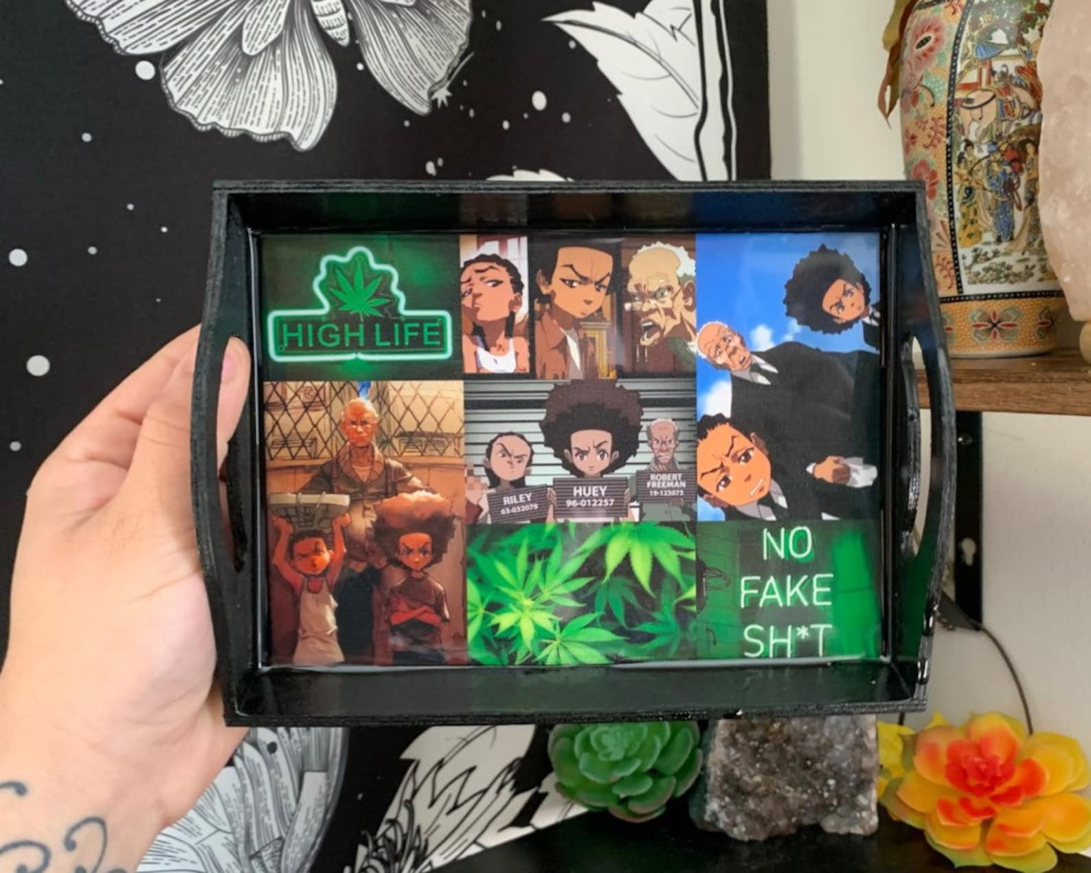 Custom Photo Collage Tray, Personalized Stoner Gift - Etsy
