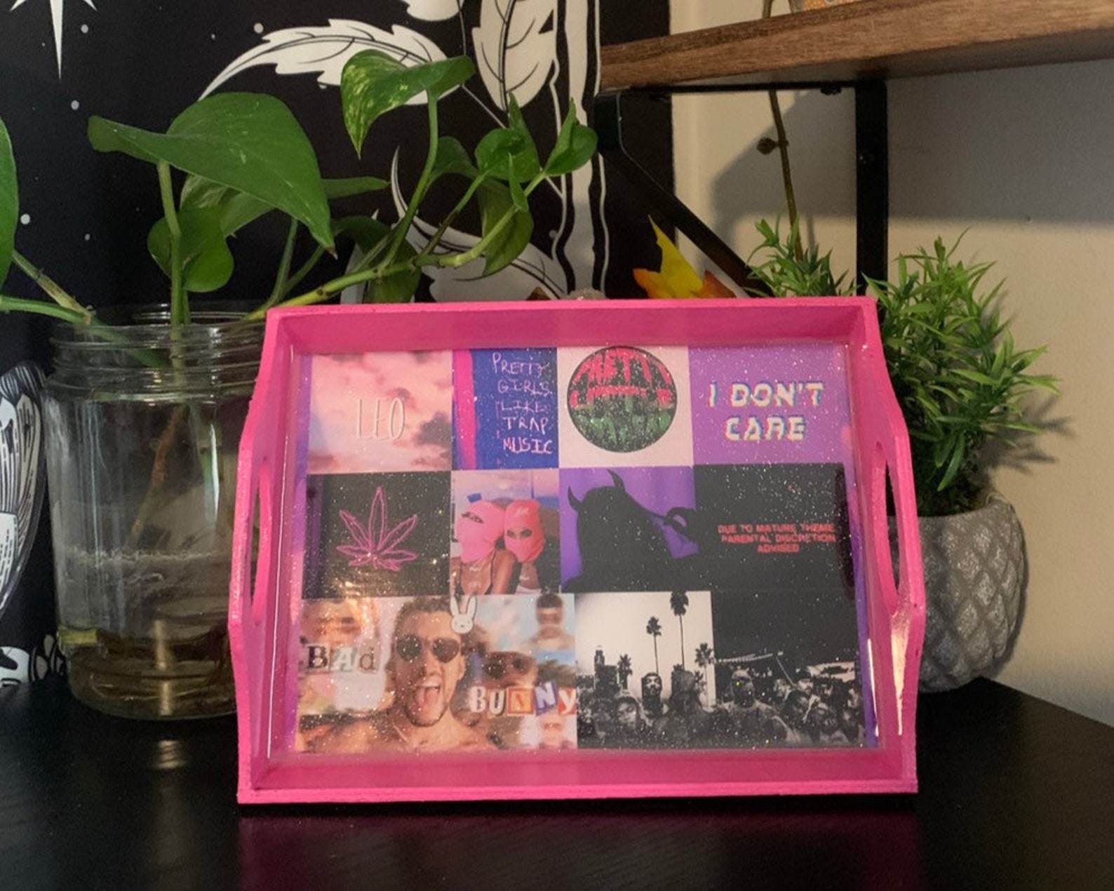 Custom Photo Collage Tray, Personalized Stoner Gift - Etsy