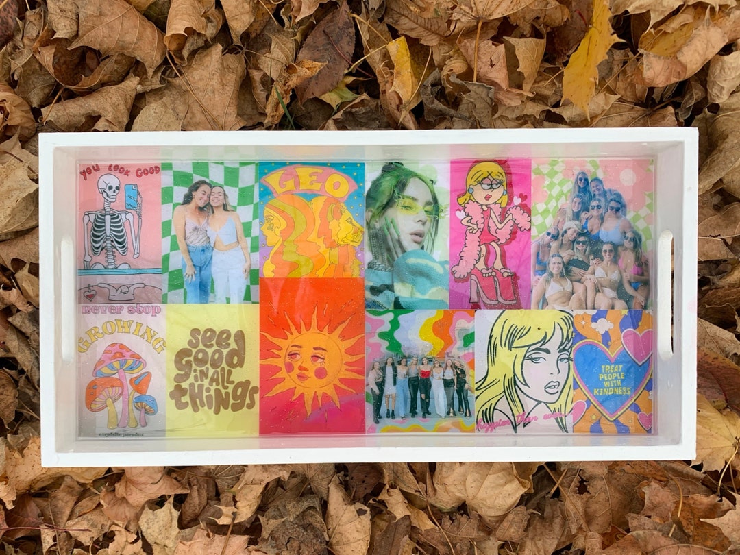 Custom Rolling Tray, Personalized Tray, Aesthetic Room Decor, Custom ...