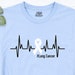 Lung Cancer White Ribbon Shirt, Cancer Awareness Tee, Lung Cancer ...