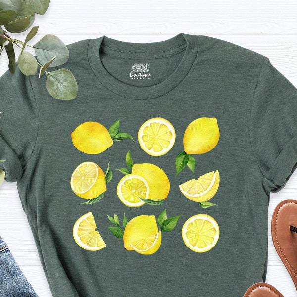 Lemon Shirt - Etsy