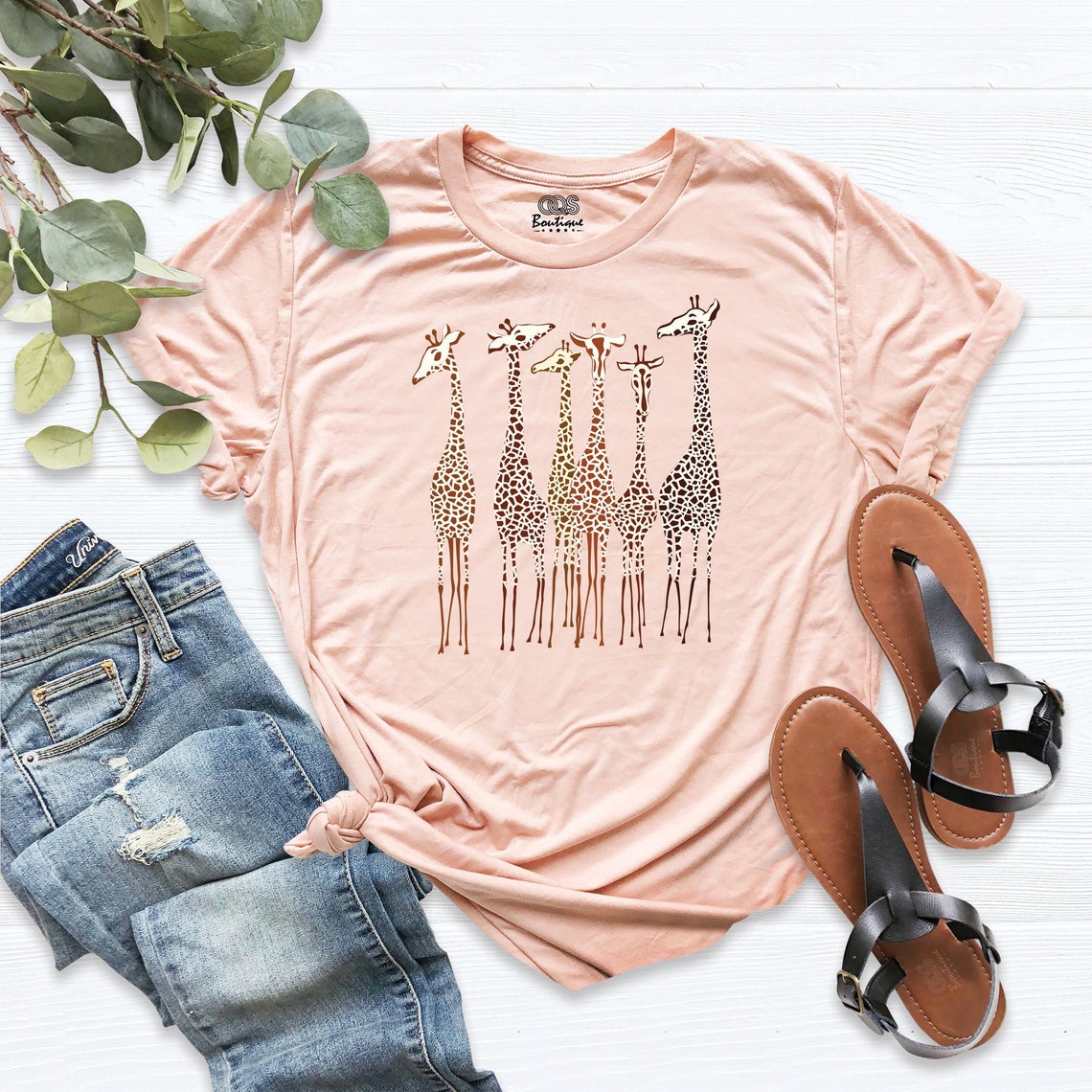 Giraffe Shirt Cute Giraffe T-Shirt Giraffe Graphic Tee - Etsy.de