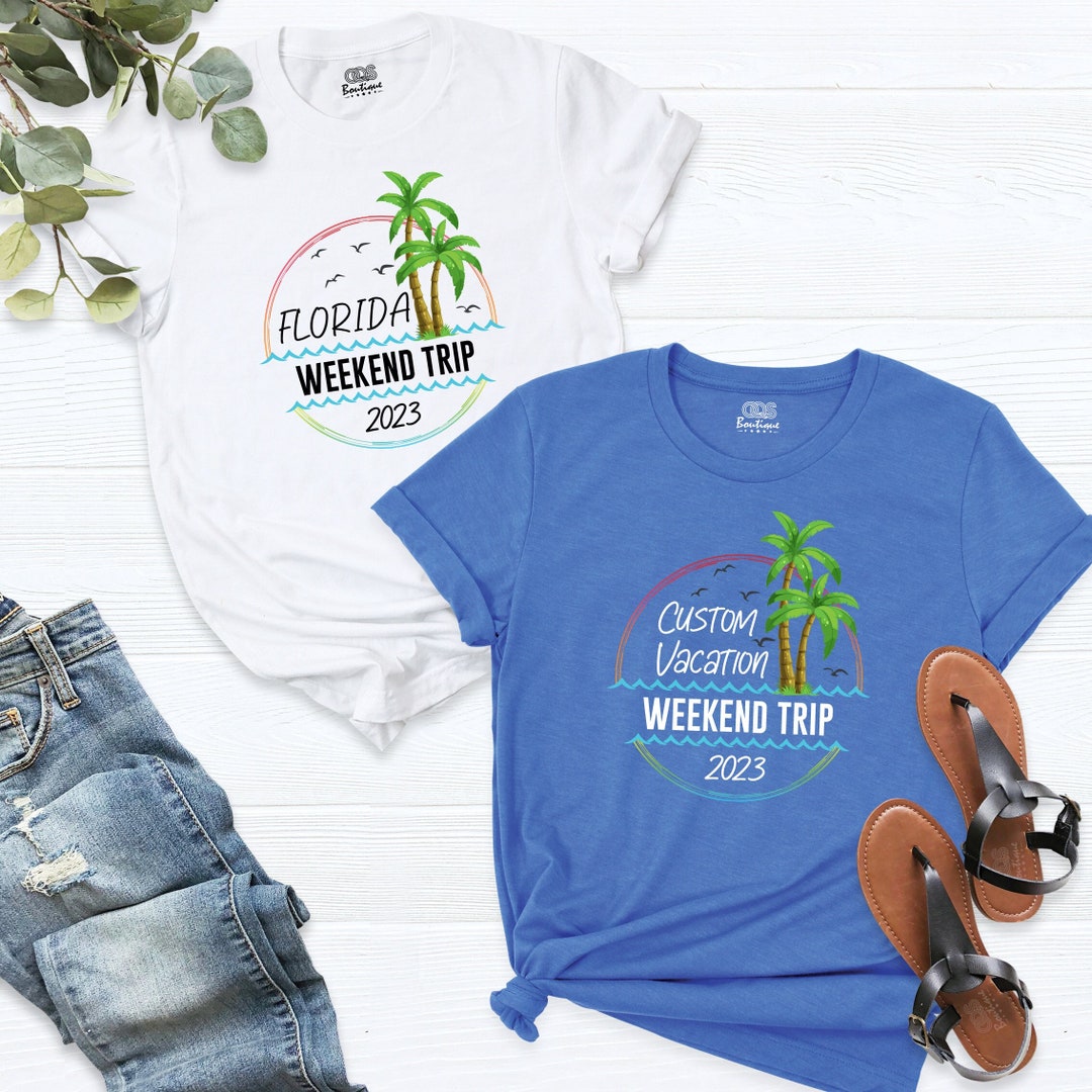 Personalized Vacation Shirt, Family Beach Vacation T-shirt, Family ...