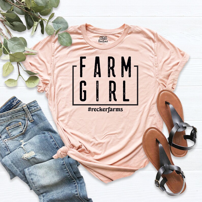 Custom Farm Shirt Customizable Farm Name Shirt Farm Shirts - Etsy