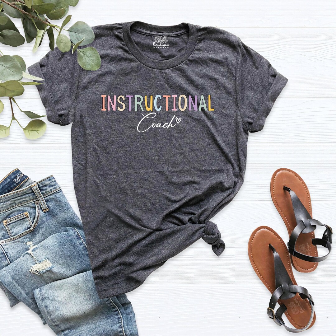 Instructional Coach Shirt, Mentor Teacher Shirts, Coach Gift ...