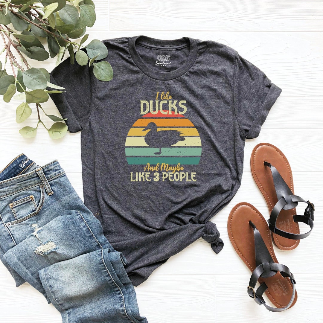 Duck Shirt, Vintage Duck Shirt, Retro Duck Shirt, Duck Lover Shirt, I ...